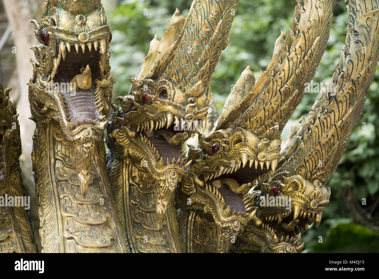 THAILAND CHIANG RAI MAE SAI MONKEY CAVE TEMPLE Stock Photo - Alamy