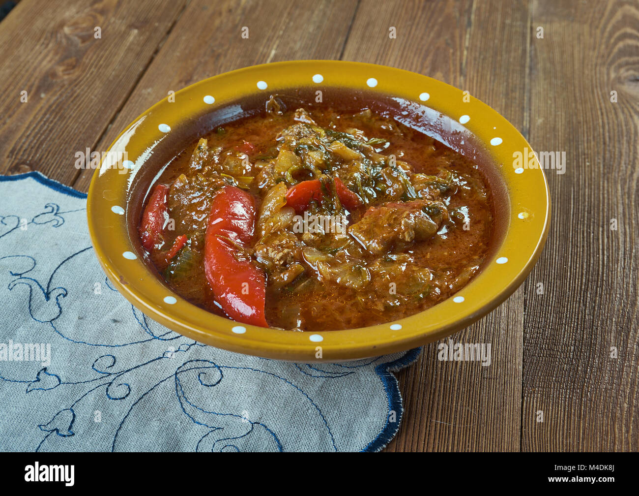 Basque Lamb Stew Stock Photo - Alamy