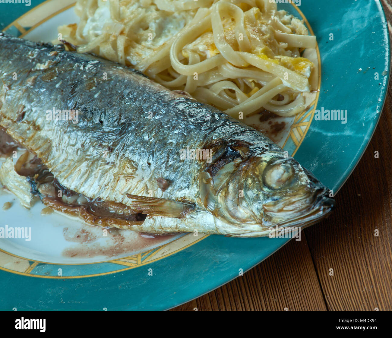 Finnish fried herring Stock Photo - Alamy