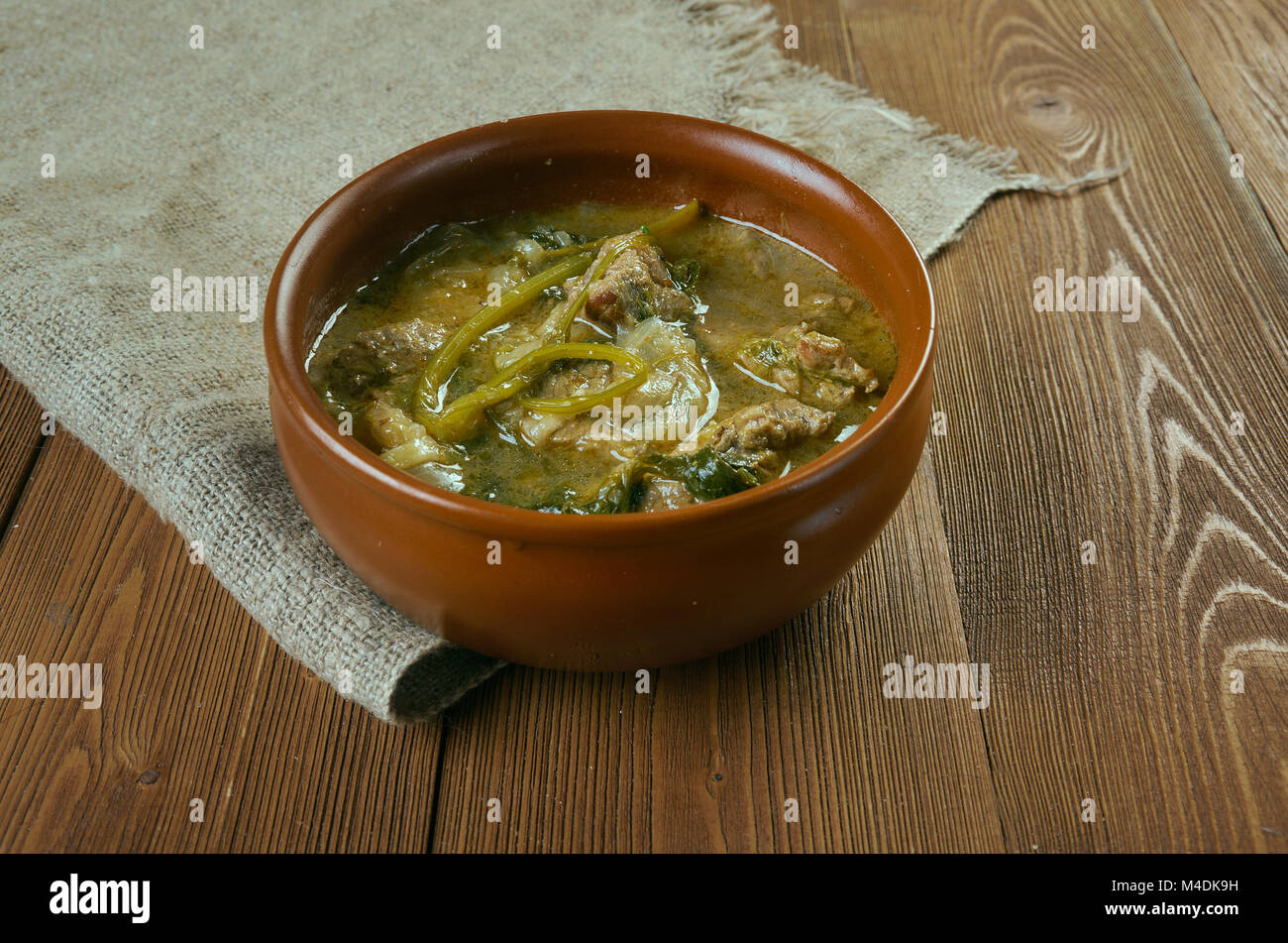 Stewed Mutton Medieval Stock Photo - Alamy