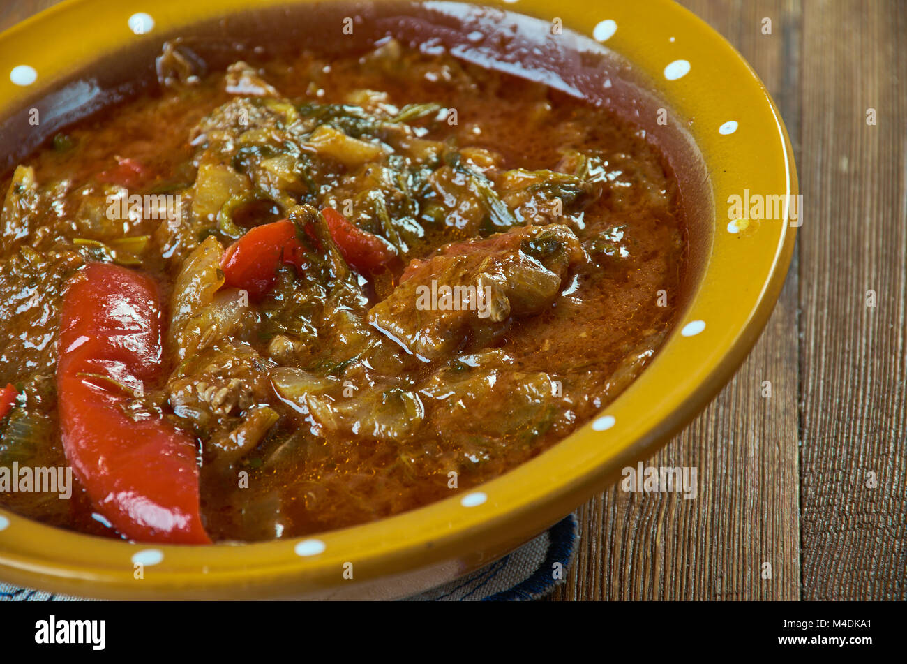 Basque Lamb Stew Stock Photo - Alamy