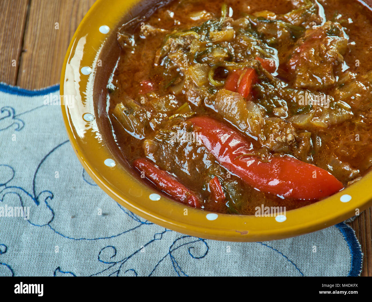 Basque Lamb Stew Stock Photo - Alamy