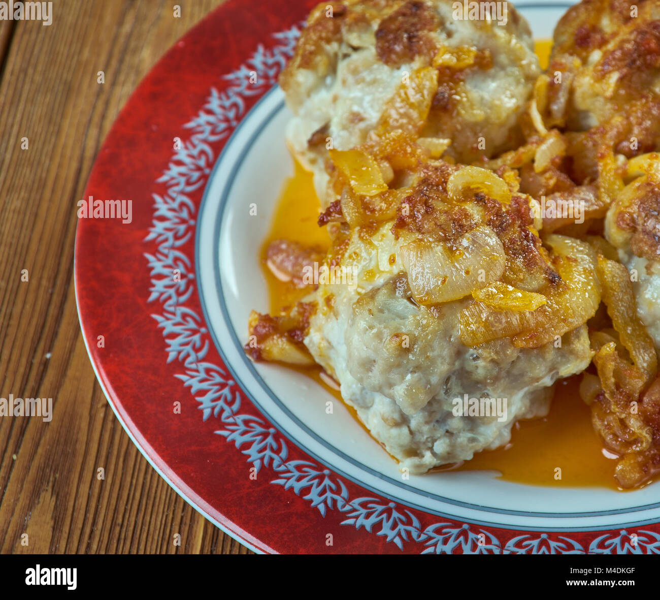 Welsh Meatballs Ffagodau Stock Photo - Alamy