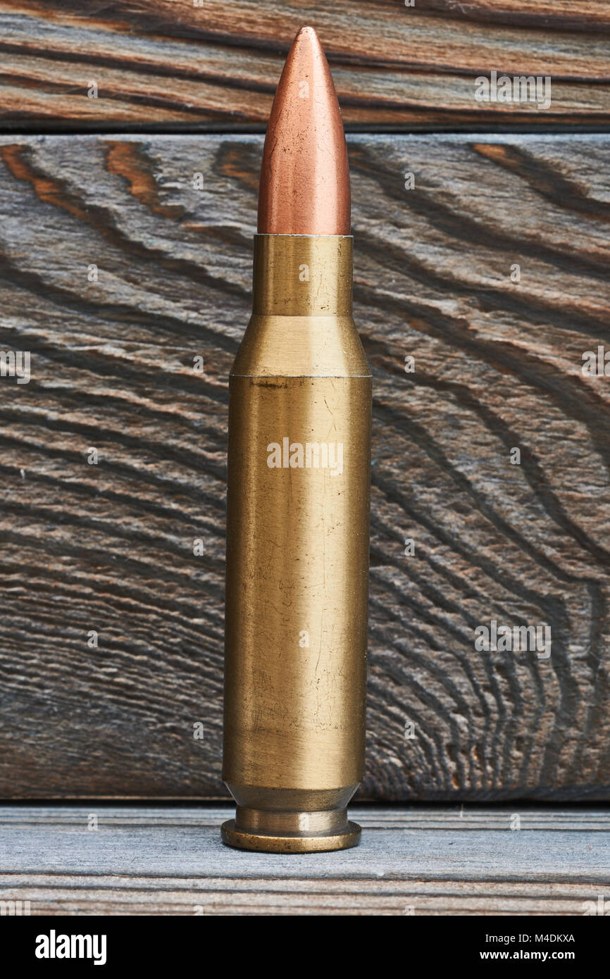 Full metal jacket bullet Stock Photo - Alamy