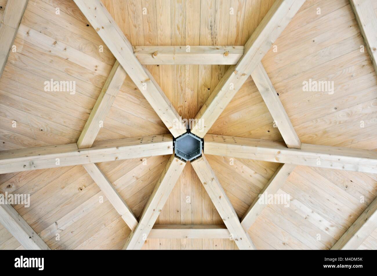 Hexagonal roof hi-res stock photography and images - Alamy