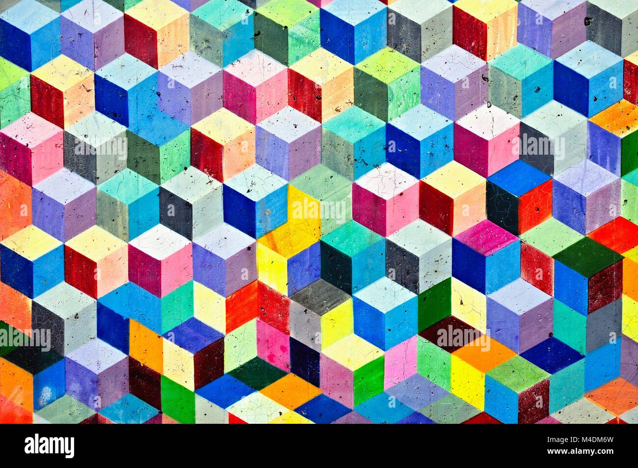 Cube drawing hi-res stock photography and images - Alamy