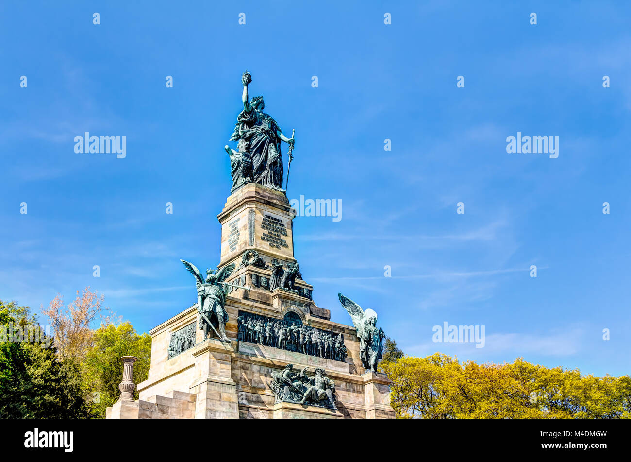 Niederwald monument in Hesse Stock Photo - Alamy