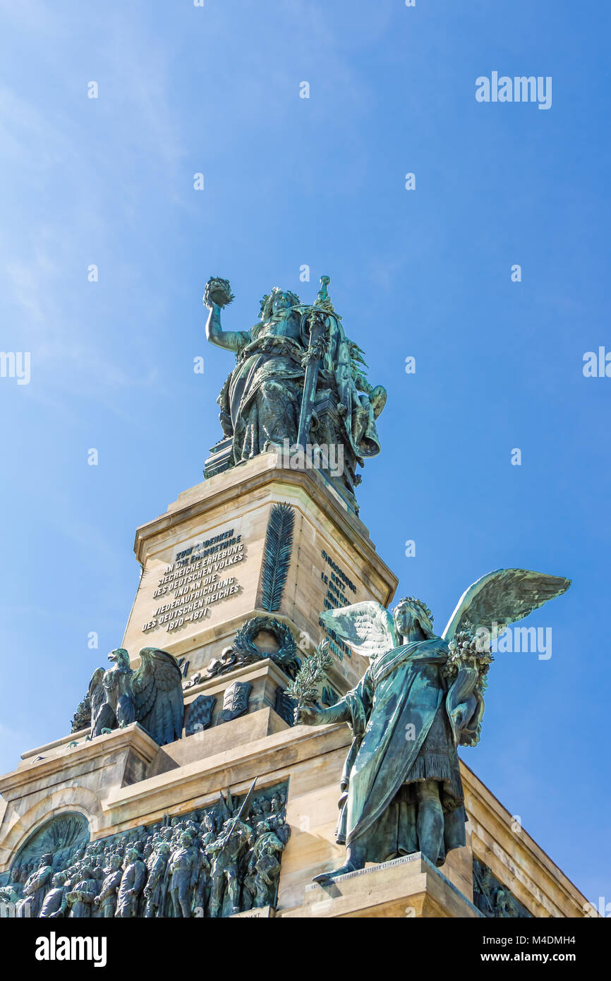 Niederwald monument in Hesse Stock Photo - Alamy