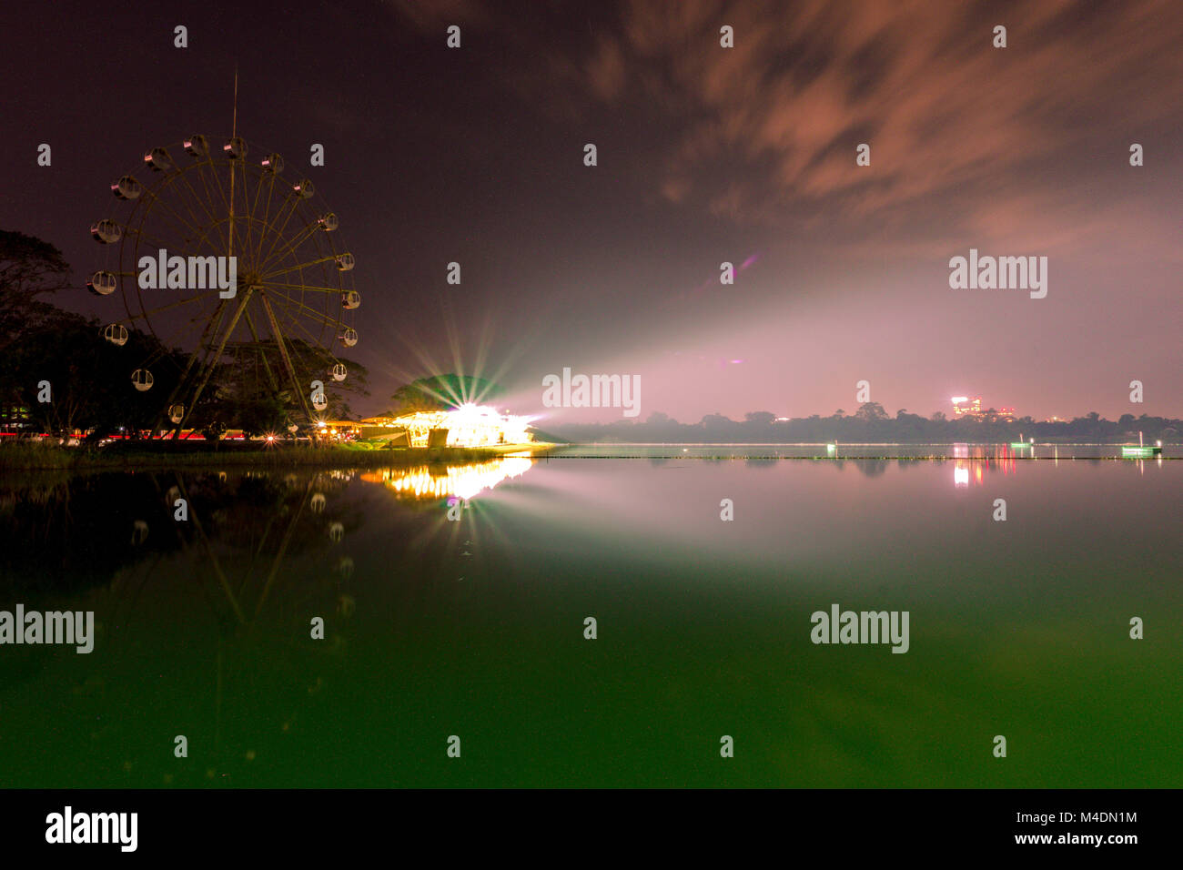 Myanmar yangon ferris wheel hi-res stock photography and images - Alamy
