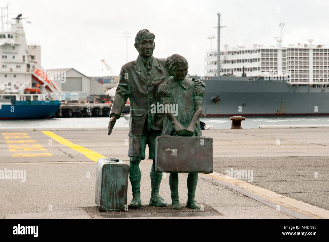 Monument to the Immigrants - Fremantle - Australia Stock Photo - Alamy