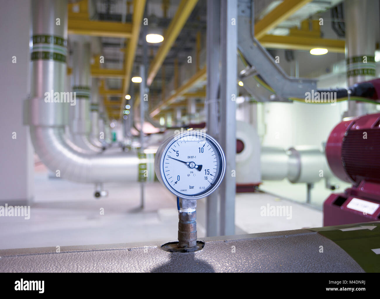 District cooling plant machinery Stock Photo - Alamy
