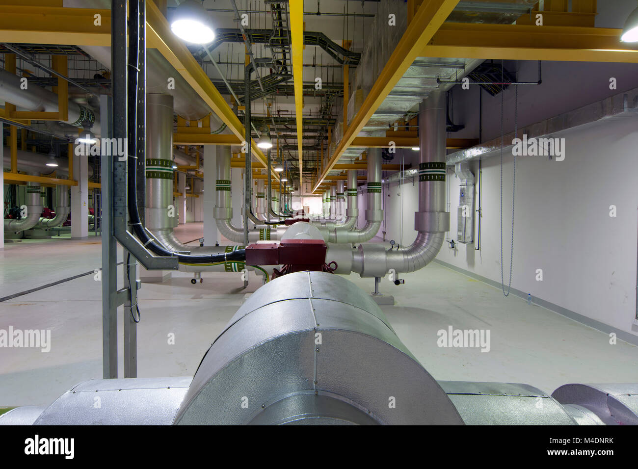 District cooling plant machinery Stock Photo - Alamy
