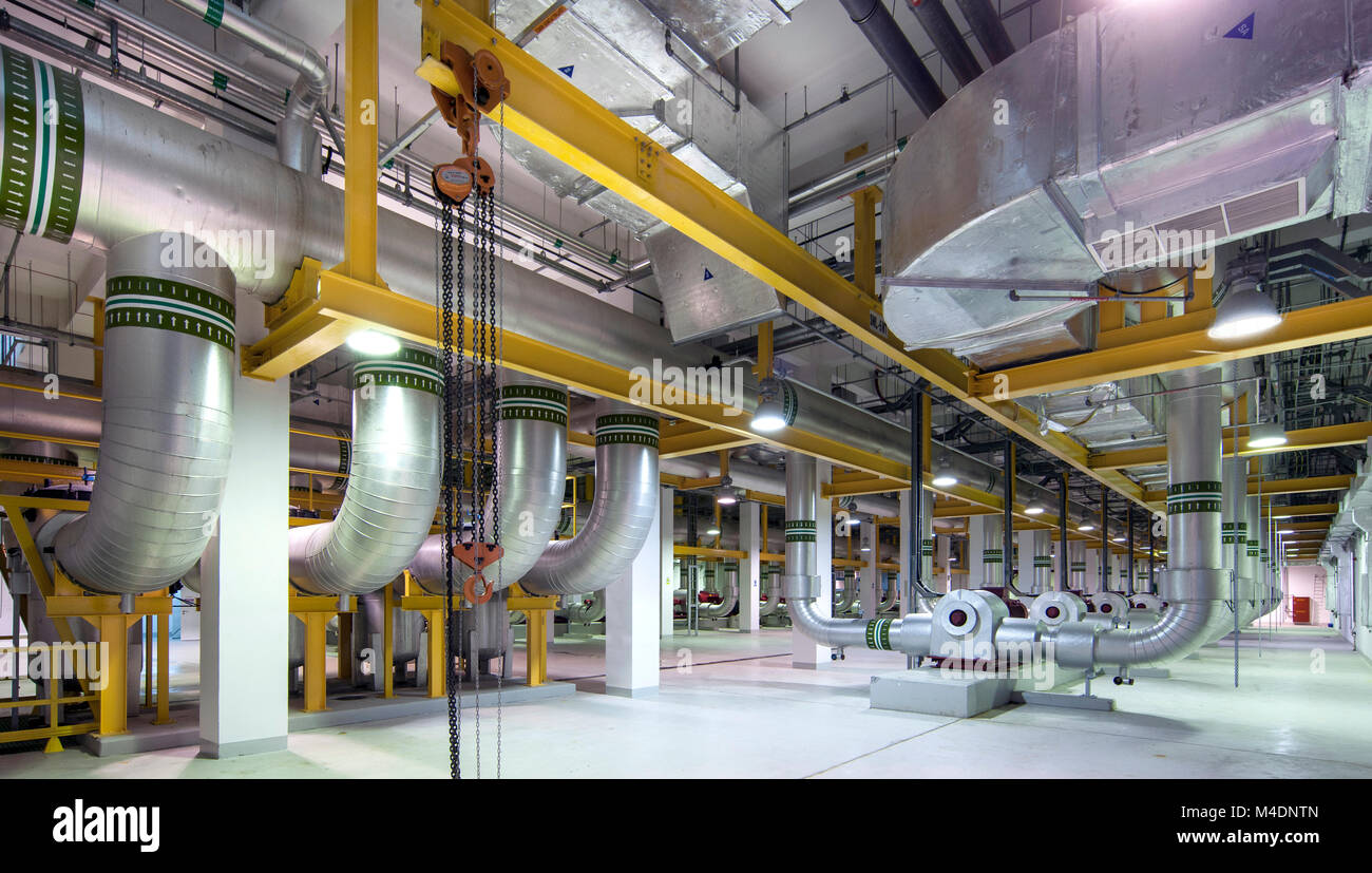 District cooling system plant Stock Photo - Alamy