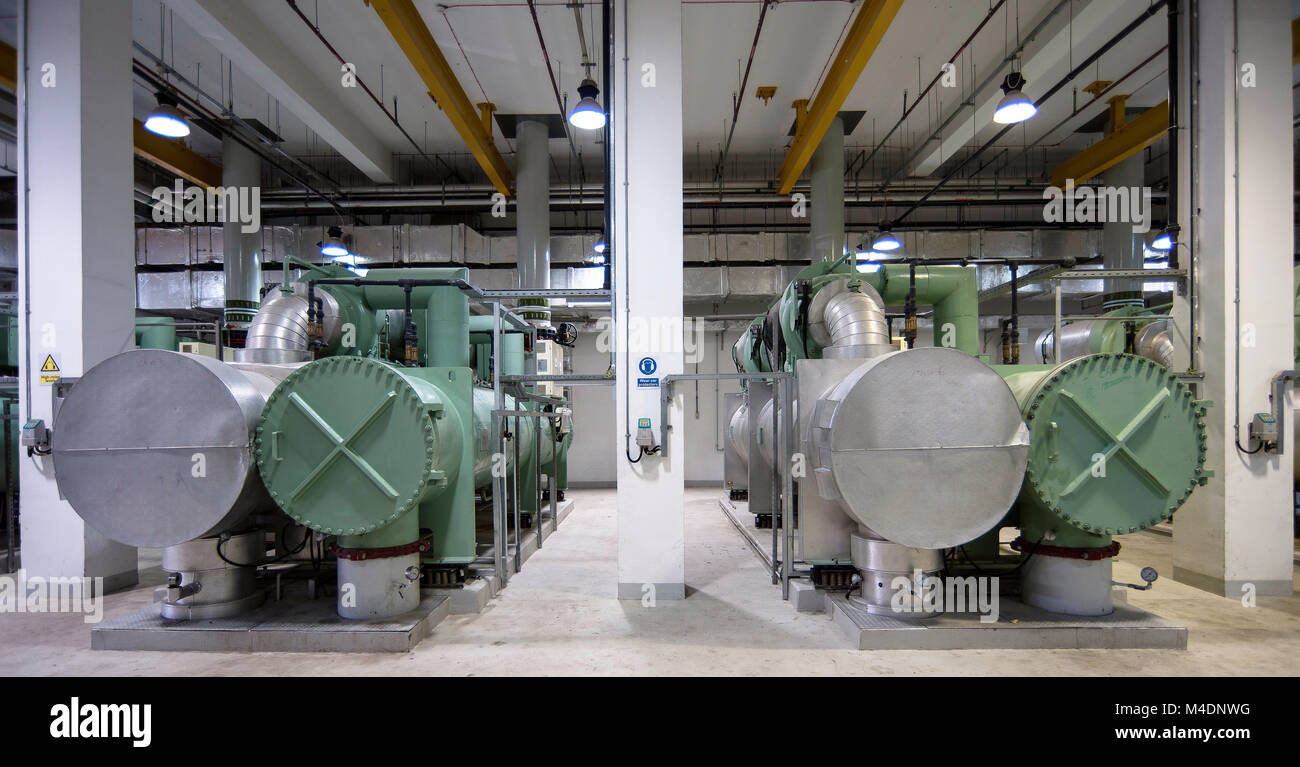 District cooling system plant Stock Photo - Alamy