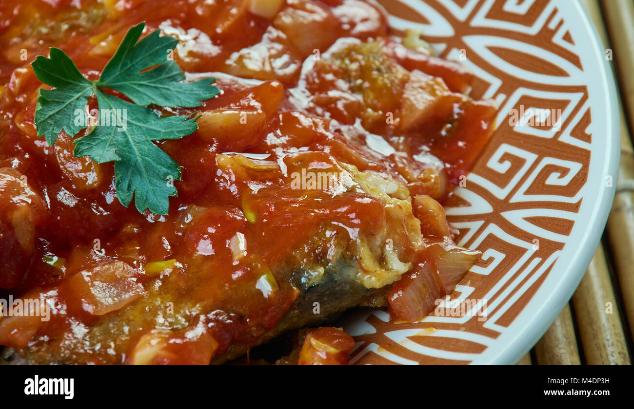 Masala Fish Fry Stock Photo - Alamy