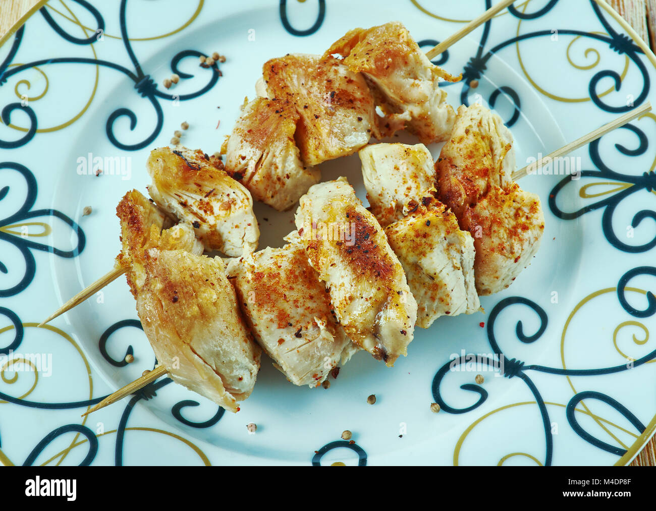Murg Kababs Mughlai Stock Photo - Alamy