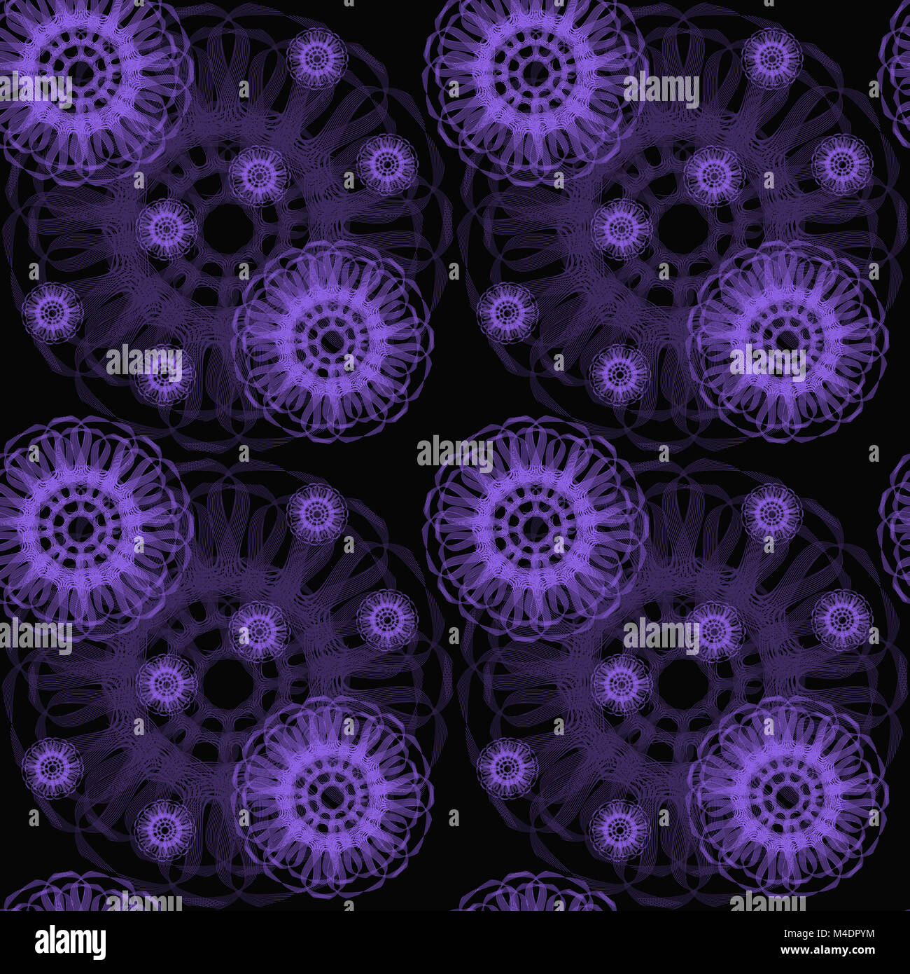 Abstract floral seamless pattern Stock Photo - Alamy