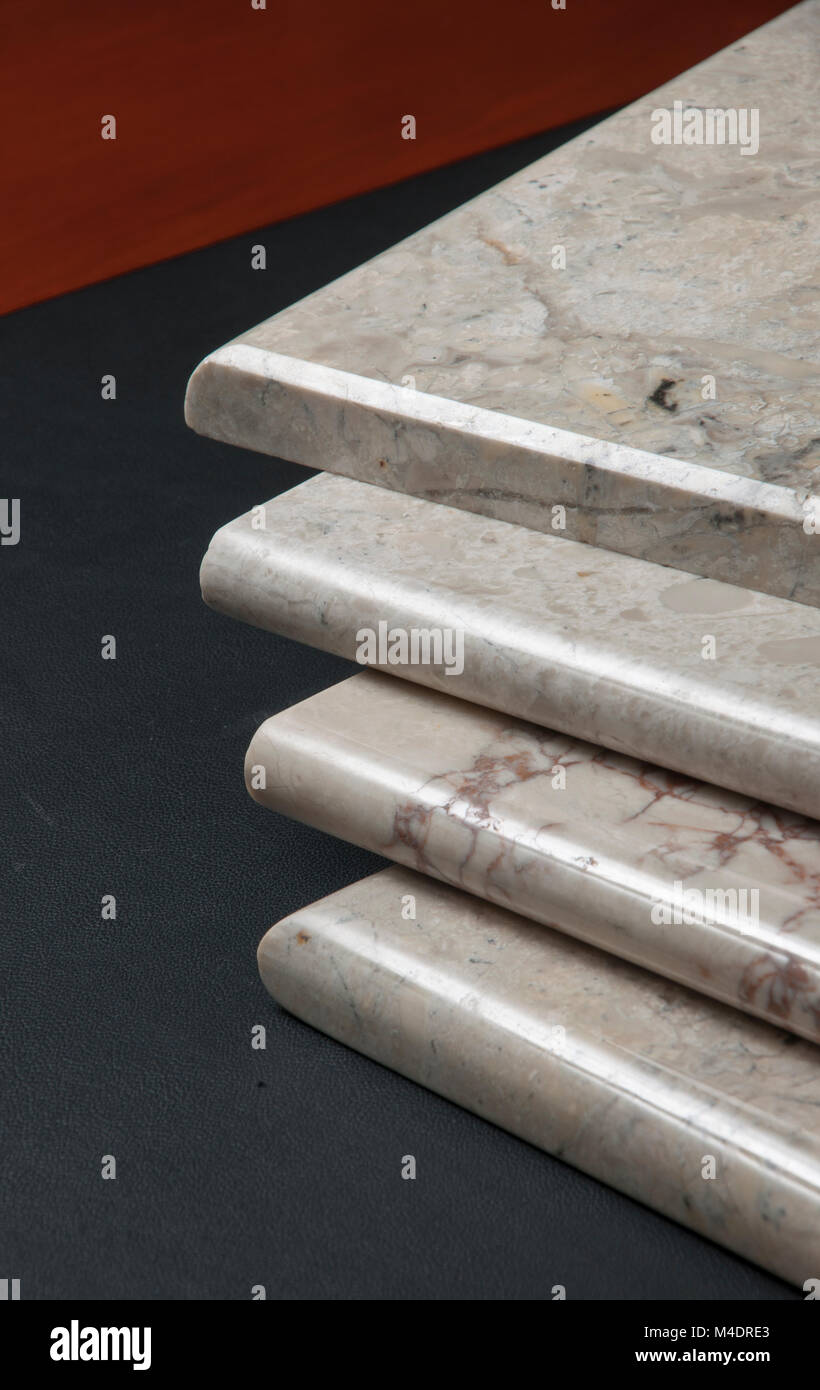 marble tiles selection with different profiles and finishing Stock ...