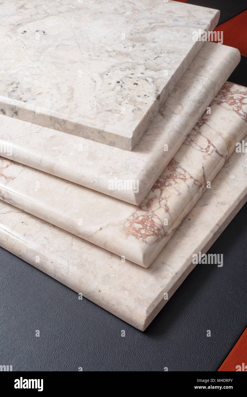 marble tiles selection with different profiles and finishing Stock ...