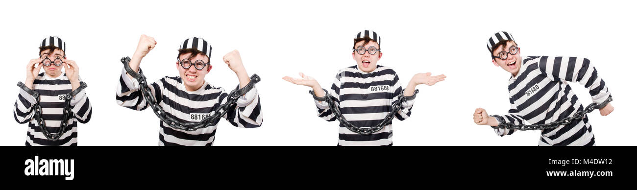 Prison male inmate Cut Out Stock Images & Pictures - Alamy