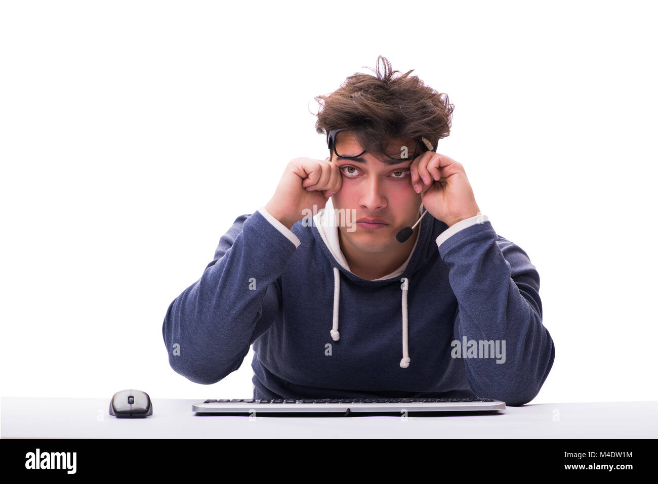 Sleeping funny computer hi-res stock photography and images - Alamy