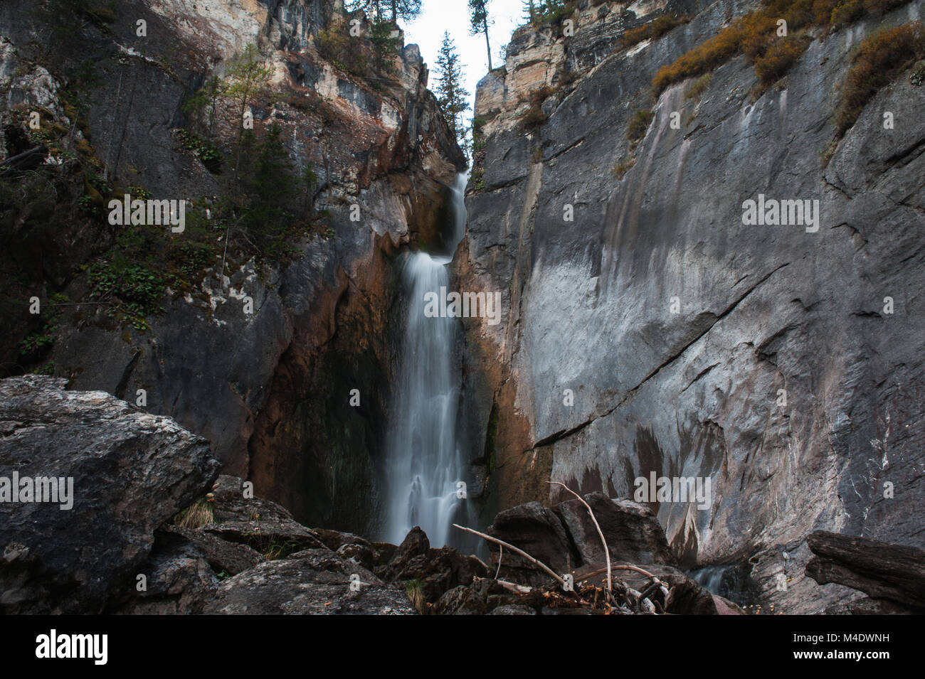 Waterfall on river Shinok Stock Photo - Alamy