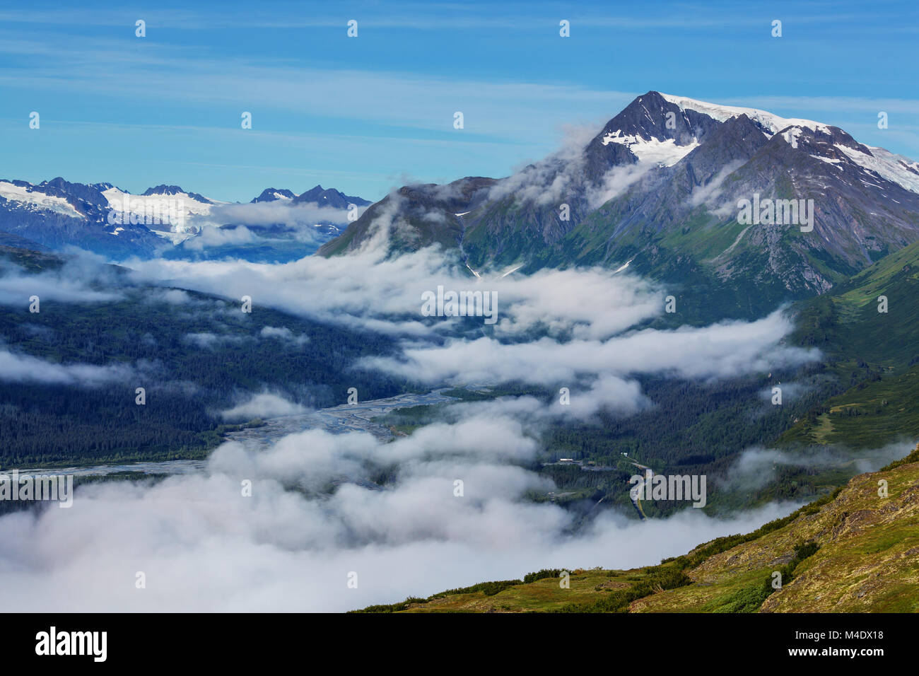 Mountains in Alaska Stock Photo - Alamy