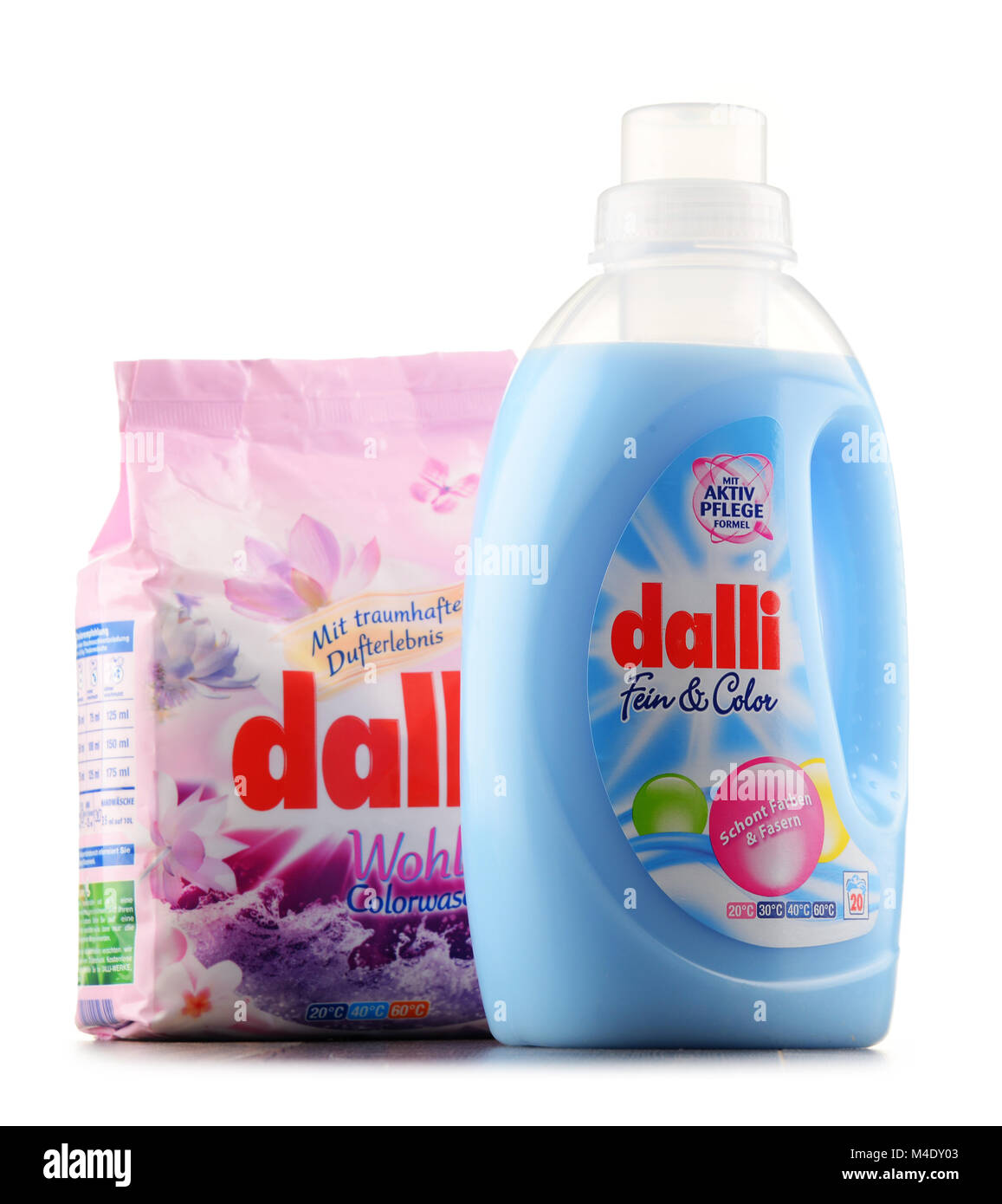 Dalli washing detergents Stock Photo - Alamy