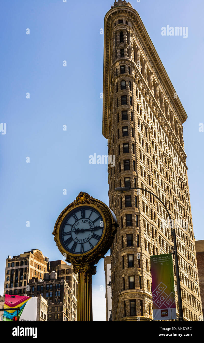 Flatiron Building Manhattan New York, New York, USA Stock Photo - Alamy