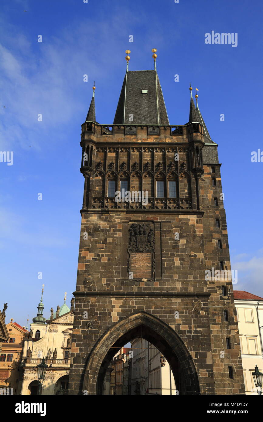 Charles Bridgel, Prague Stock Photo - Alamy
