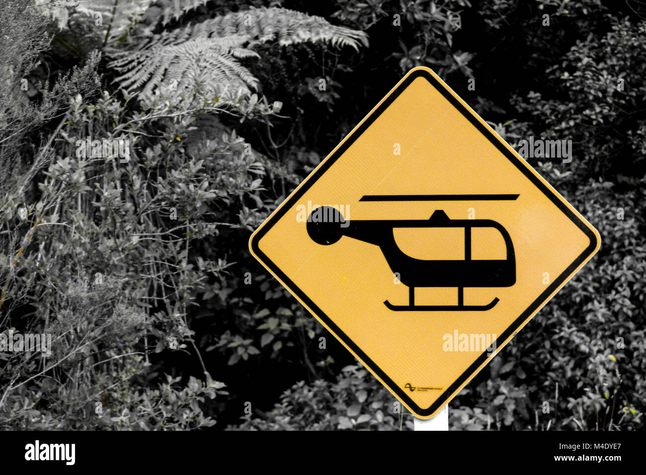 New Zealand Highway Sign High Resolution Stock Photography and Images ...