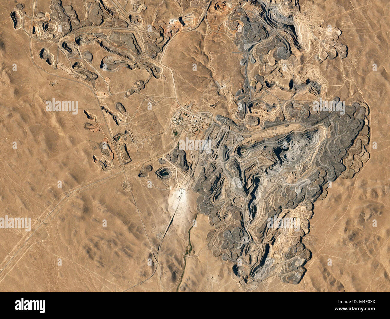 This open-pit mine in Kokpatas, Uzbekistan, operated by Navoi Mining ...