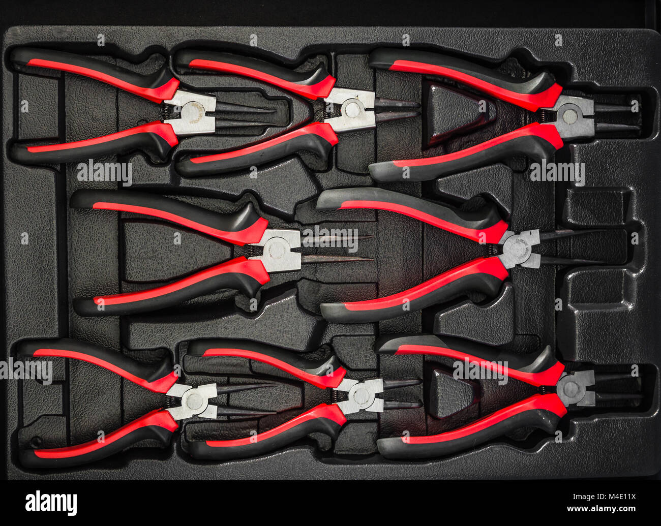 Tools, pliers and pliers, close-up Stock Photo - Alamy