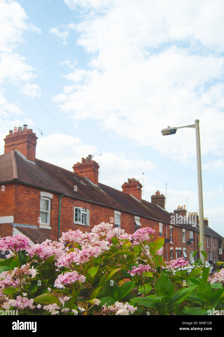 Average English Street Stock Photo - Alamy