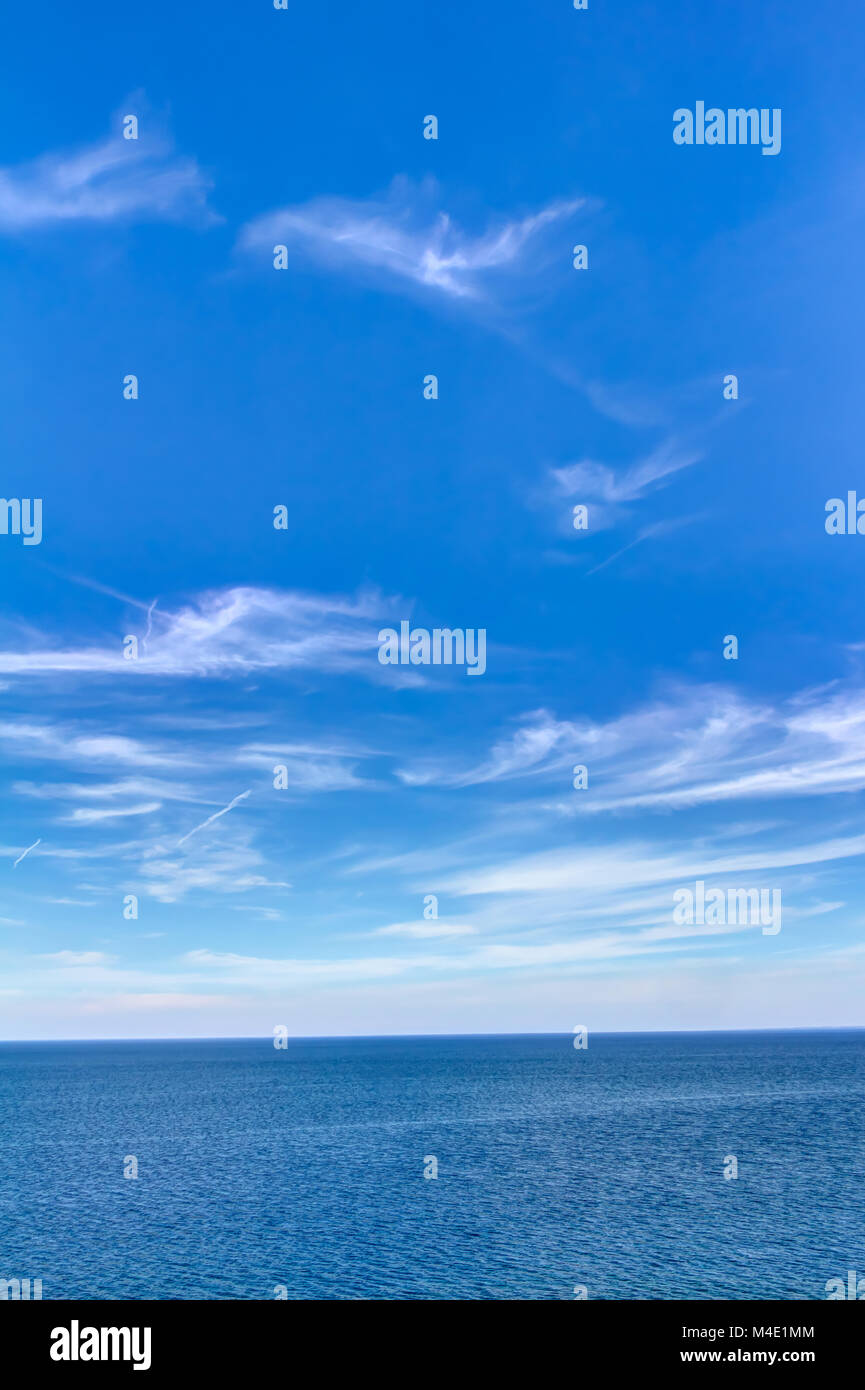 Wide open blue cloud sea hi-res stock photography and images - Alamy