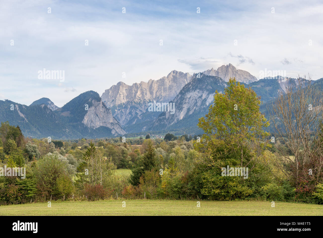 The Gesäuse mountain range in Styria, Austria Stock Photo - Alamy