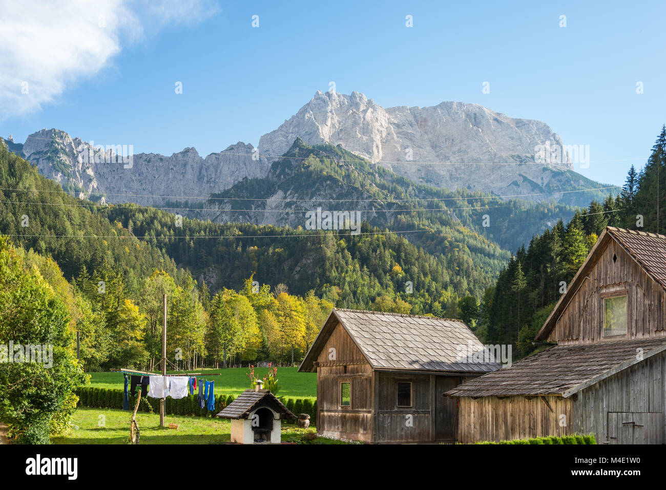 House in the ennstal hi-res stock photography and images - Alamy