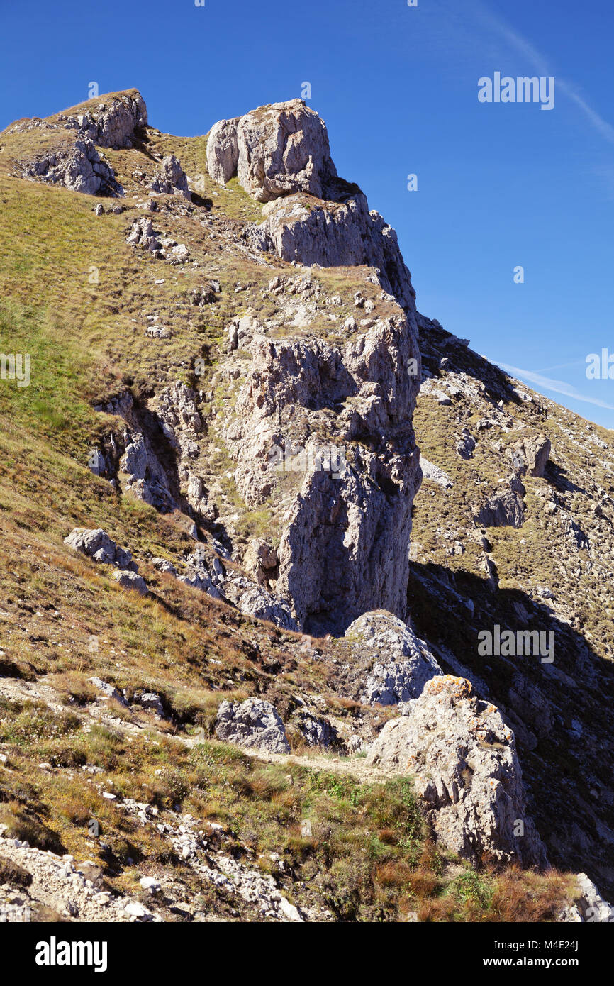 Giant rocks in Val di Gardena, Dolomites Stock Photo - Alamy