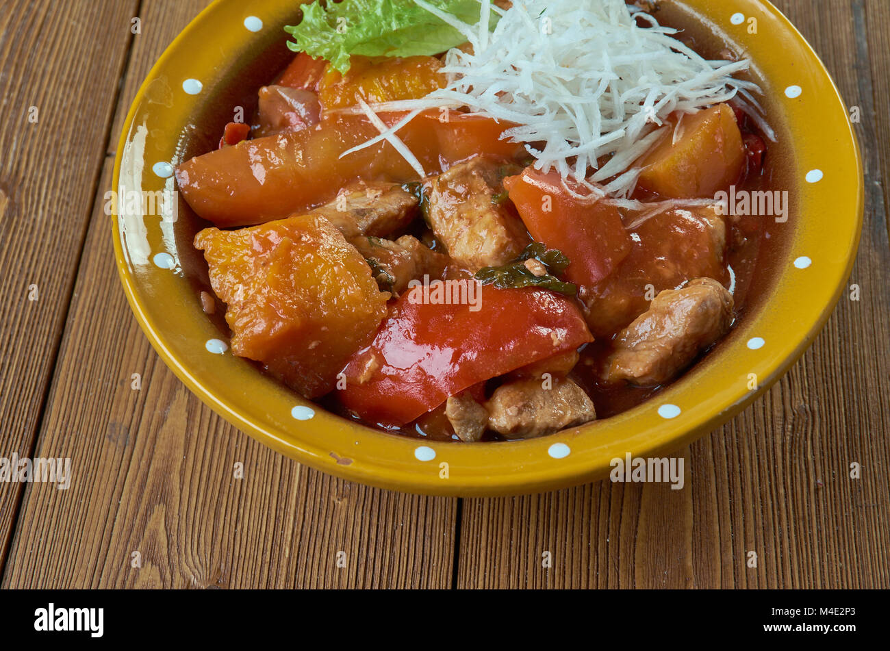 Menudo soup mexico hi-res stock photography and images - Alamy
