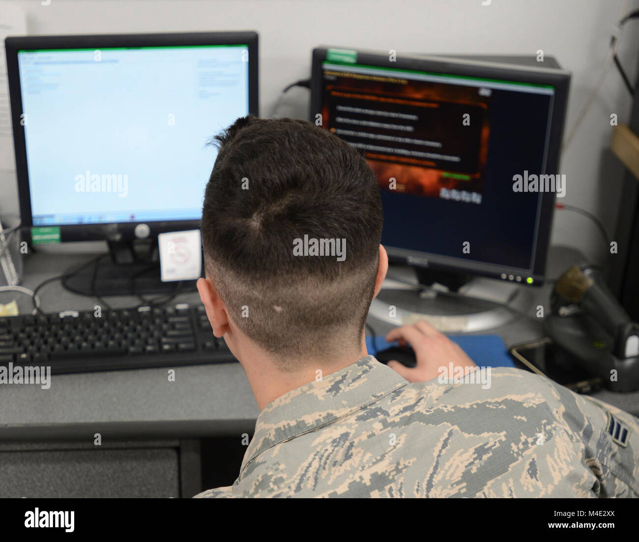 U.S. Air Force Senior Airman Cayce Kaminski, 20th Component Maintenance ...