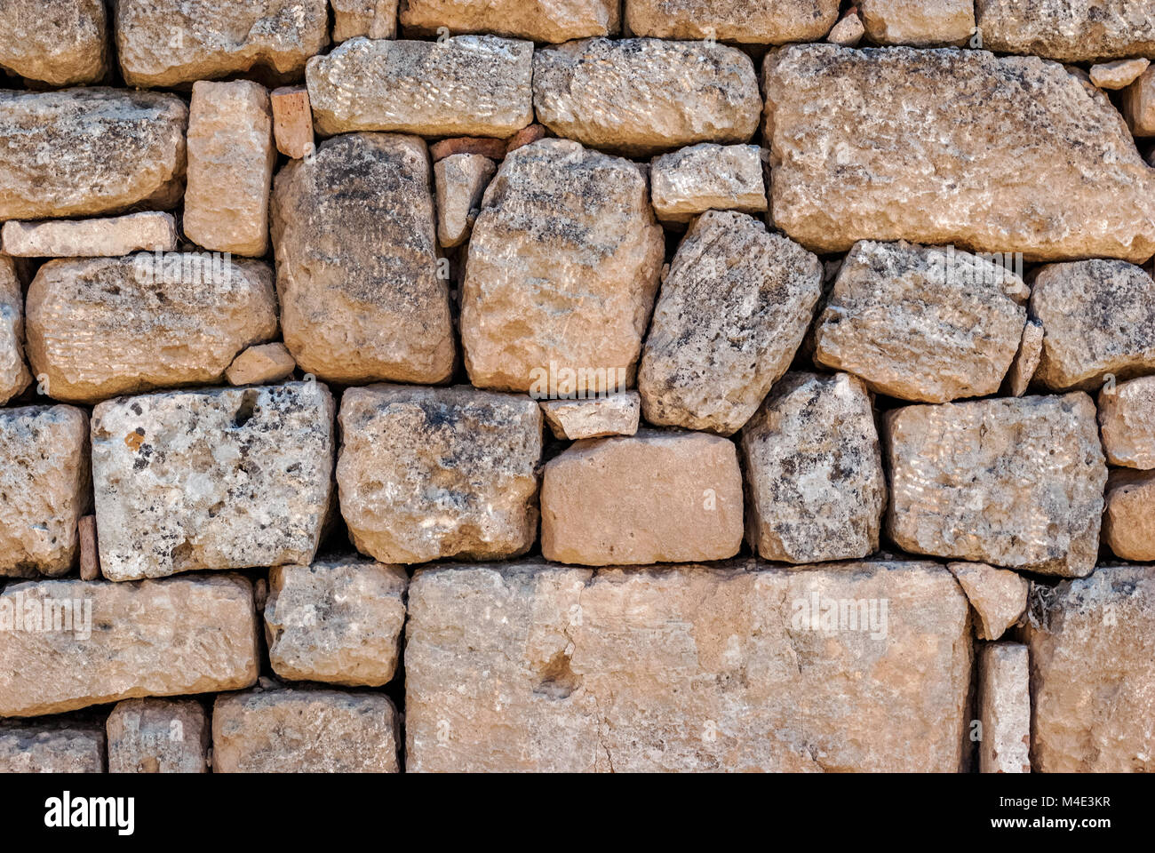 Ancient stone wall Stock Photo - Alamy