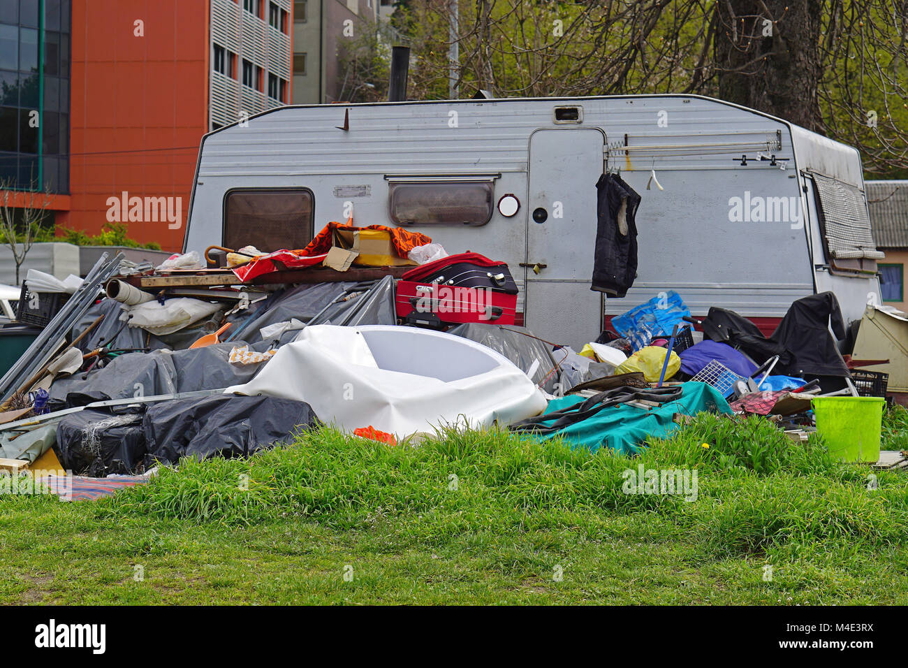 Hoarding home hi-res stock photography and images - Alamy