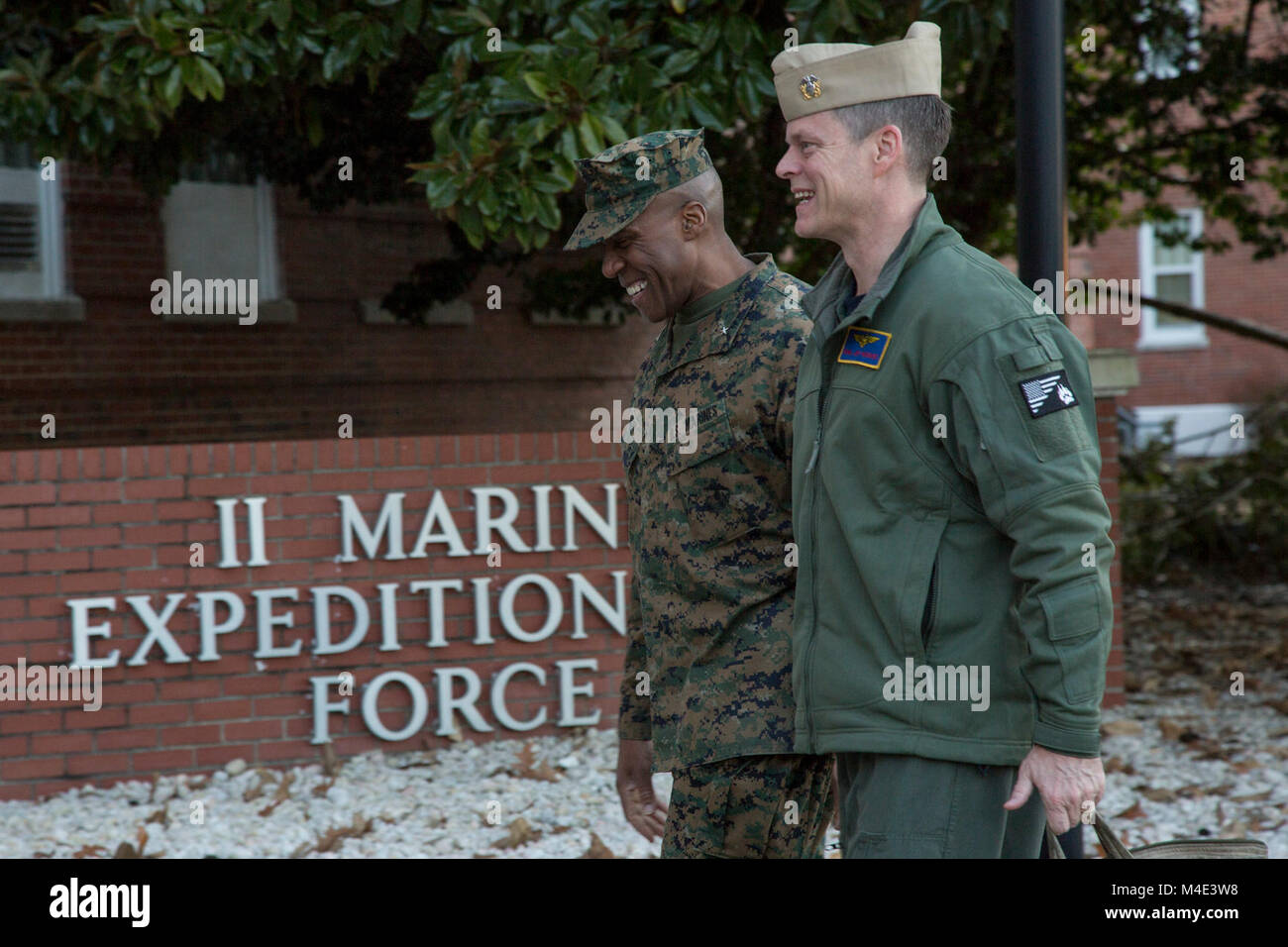 U.S. Marine Corps Brig. Gen. Michael E. Langley, commanding general ...
