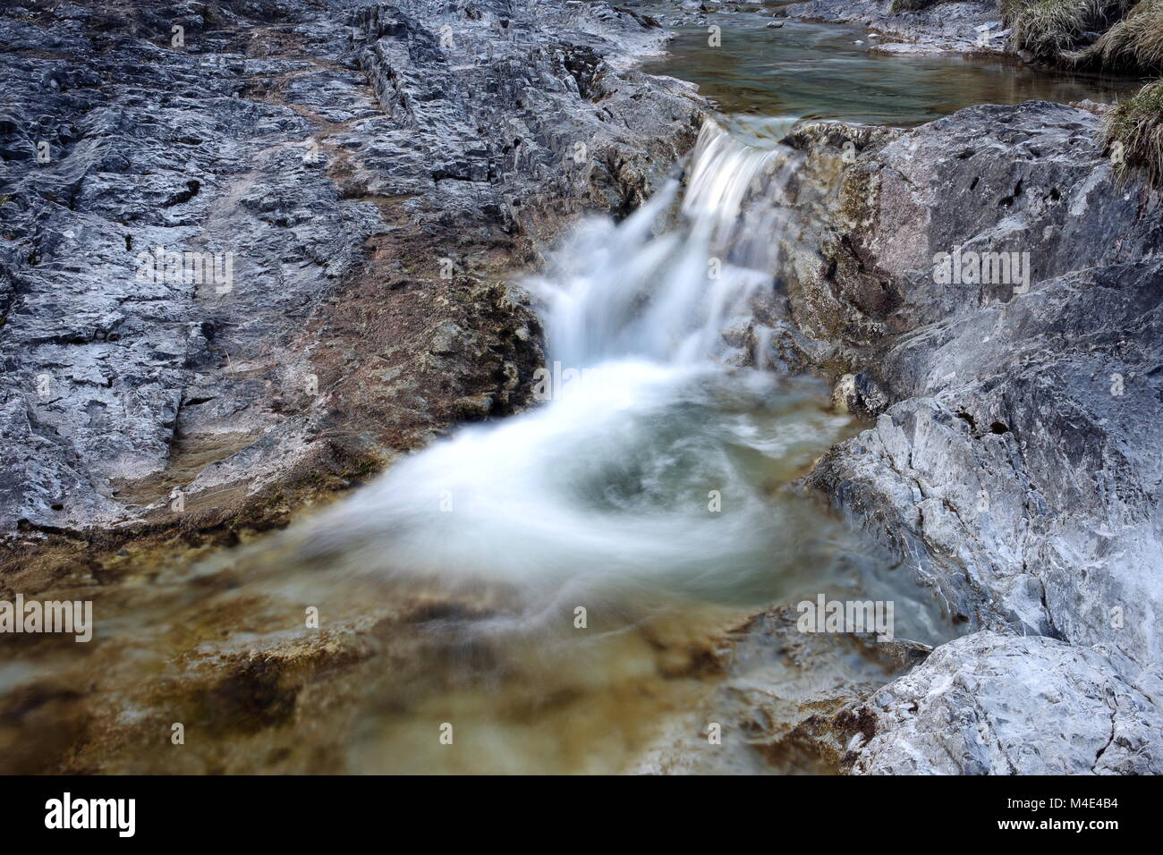 waterfall with swirl Stock Photo - Alamy