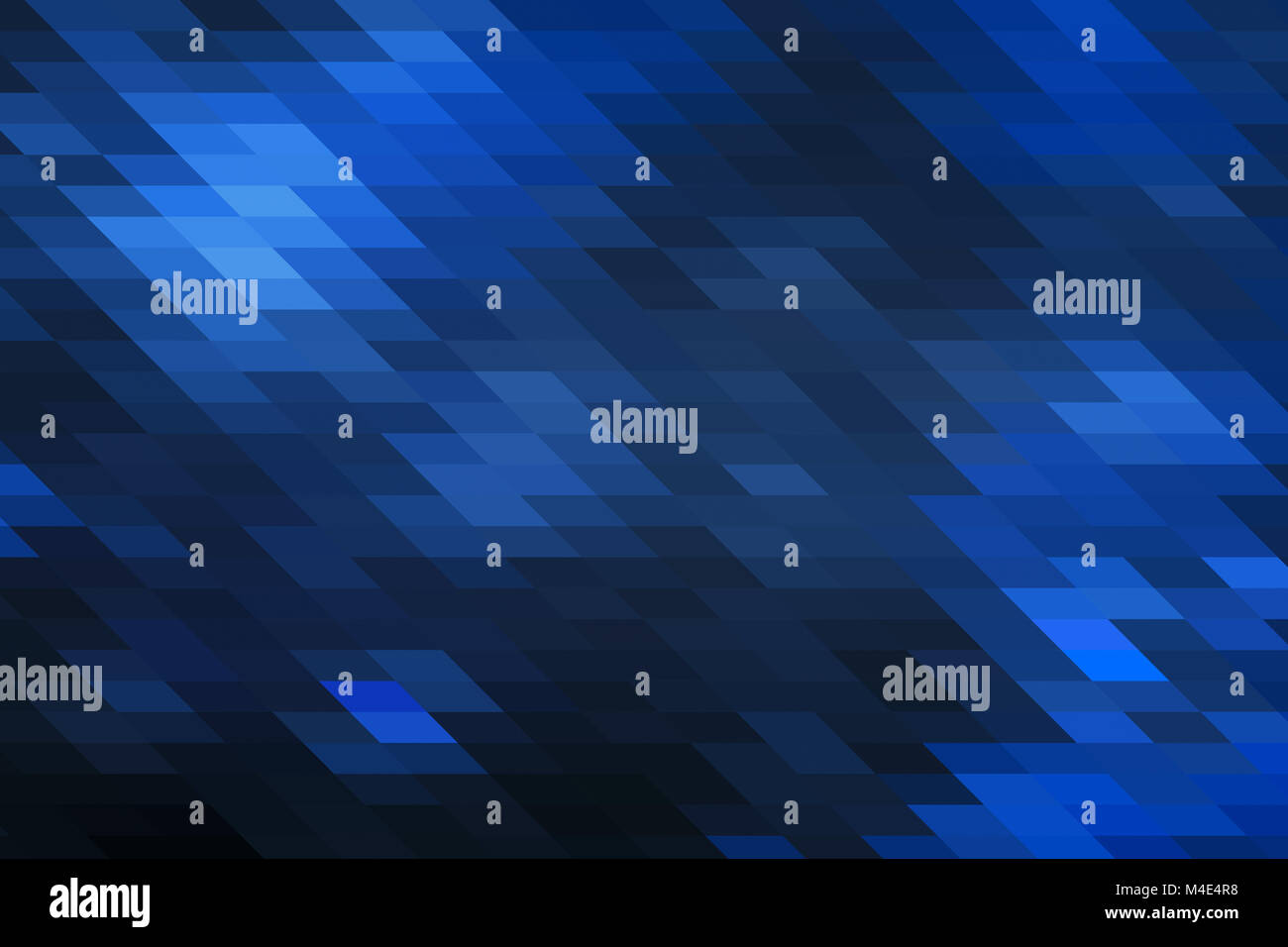 Abstract blue background with mosaic elements Stock Photo - Alamy