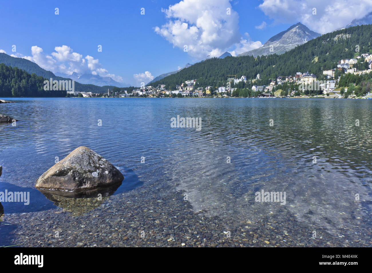 Switzerland st. moritz winter hi-res stock photography and images - Alamy