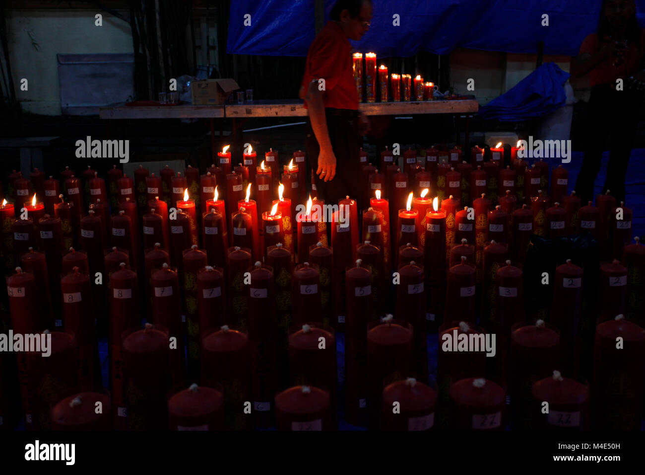 Bogor, Indonesia. 15th Feb, 2018. The followers of the Confucian ...