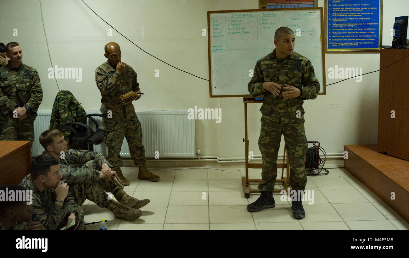 U.S. Marines with Black Sea Rotational Force 17.2 and Greek Marines ...