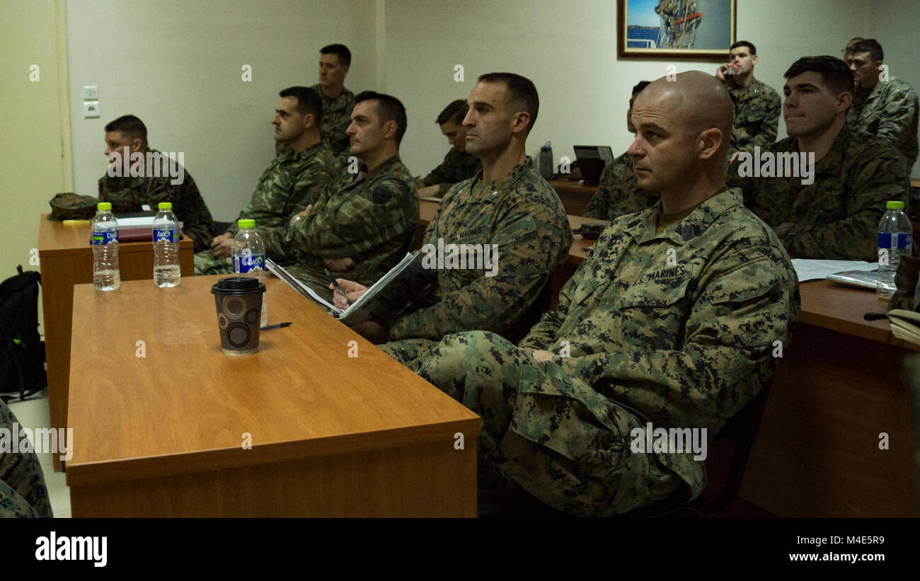 U.S. Marines with Black Sea Rotational Force 17.2 and Greek Marines ...