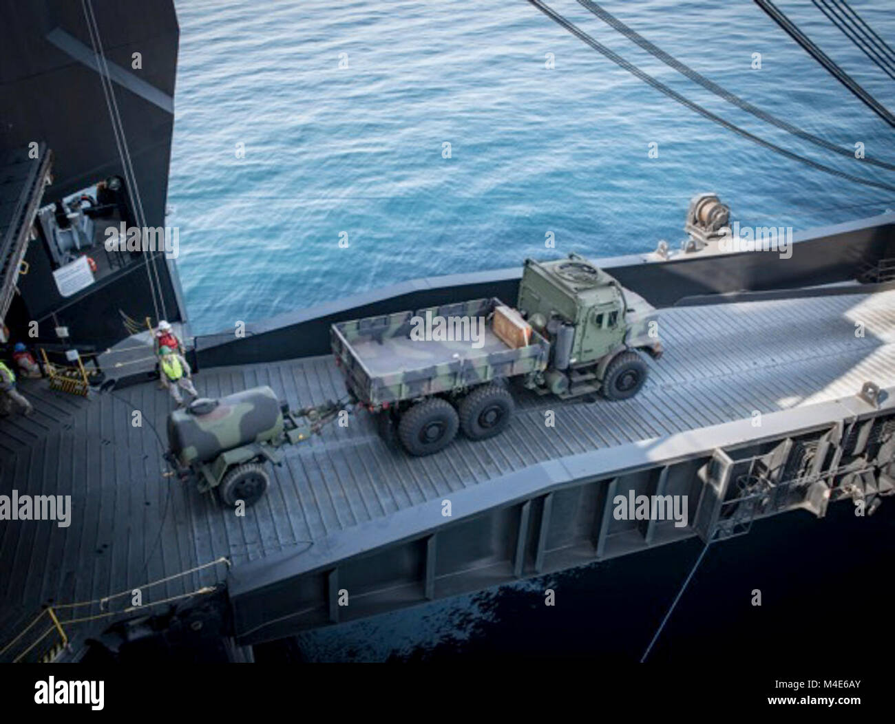 U.S. 5TH FLEET AREA OF OPERATIONS (Jan. 23, 2018) U.S. Marines move a ...